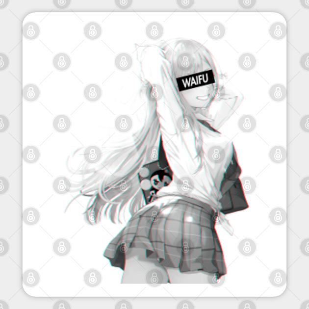 Marin Kitagawa Waifu Material Hentaik1ng Sticker Teepublic
